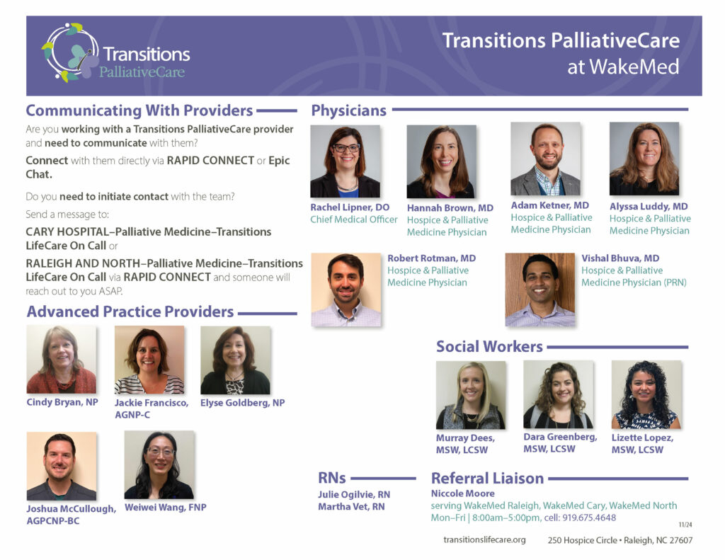 WakeMed - Transitions LifeCare